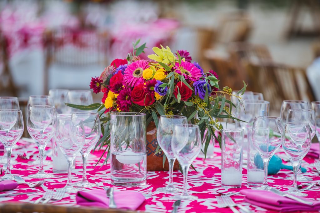 Elena Damy - Festive Mexican-themed Rehearsal Dinner on the Beach ...