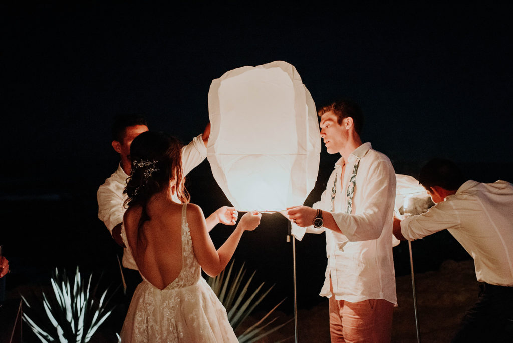 Elena Damy - Beth & Michael's Terrace Wedding on Carats & Cake - Elena Damy