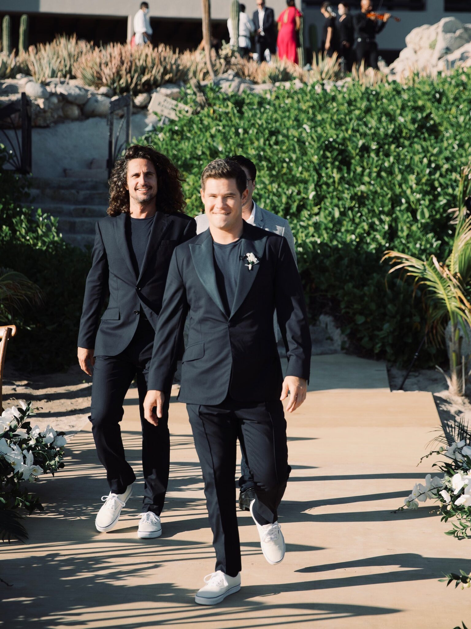Elena Damy - Adam Devine and Chloe Bridges Get Married in Cabo - Elena Damy