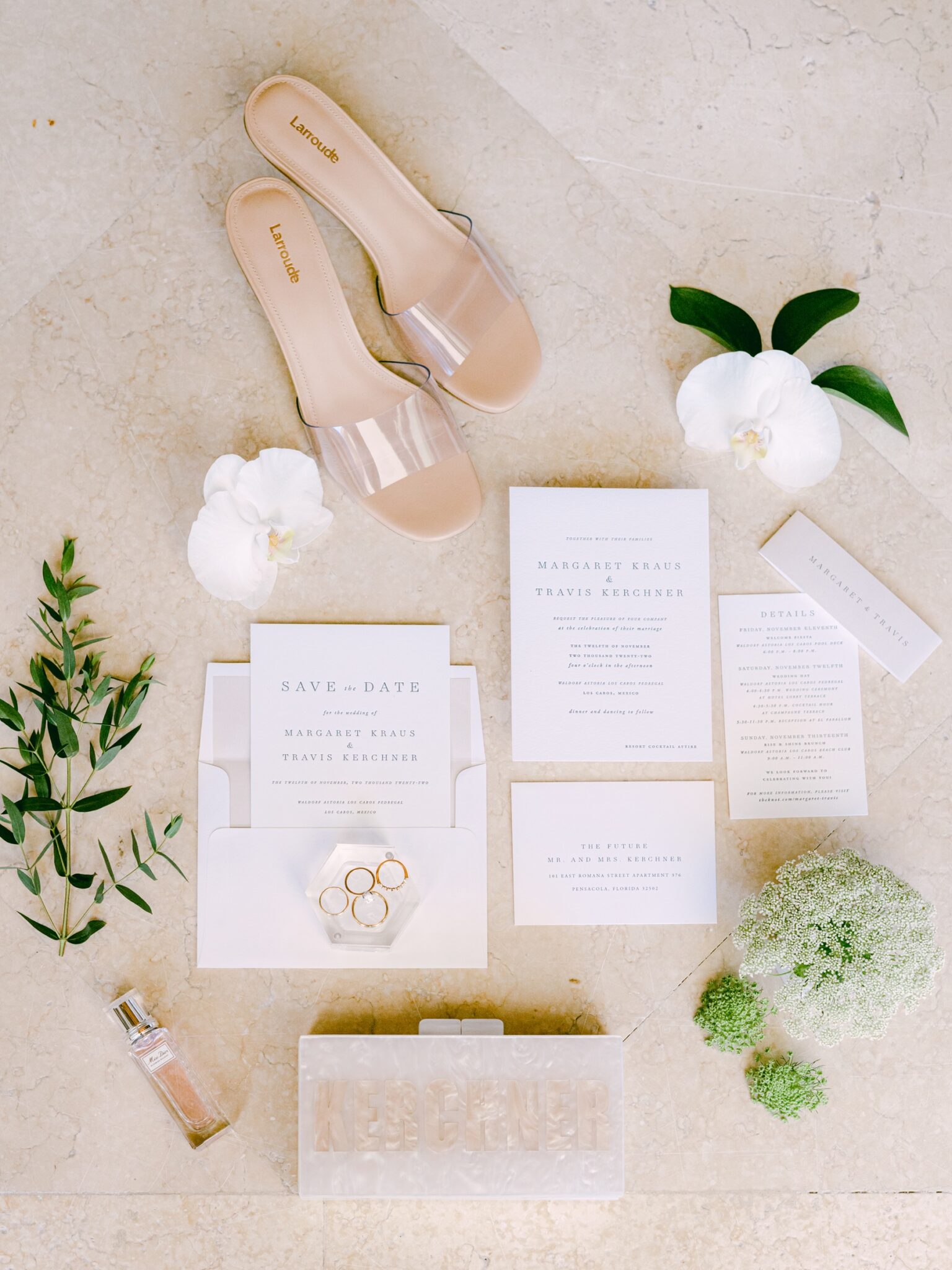 Elena Damy - Featured on Wed Vibes, Maggie & Travis' Elegant Wedding ...